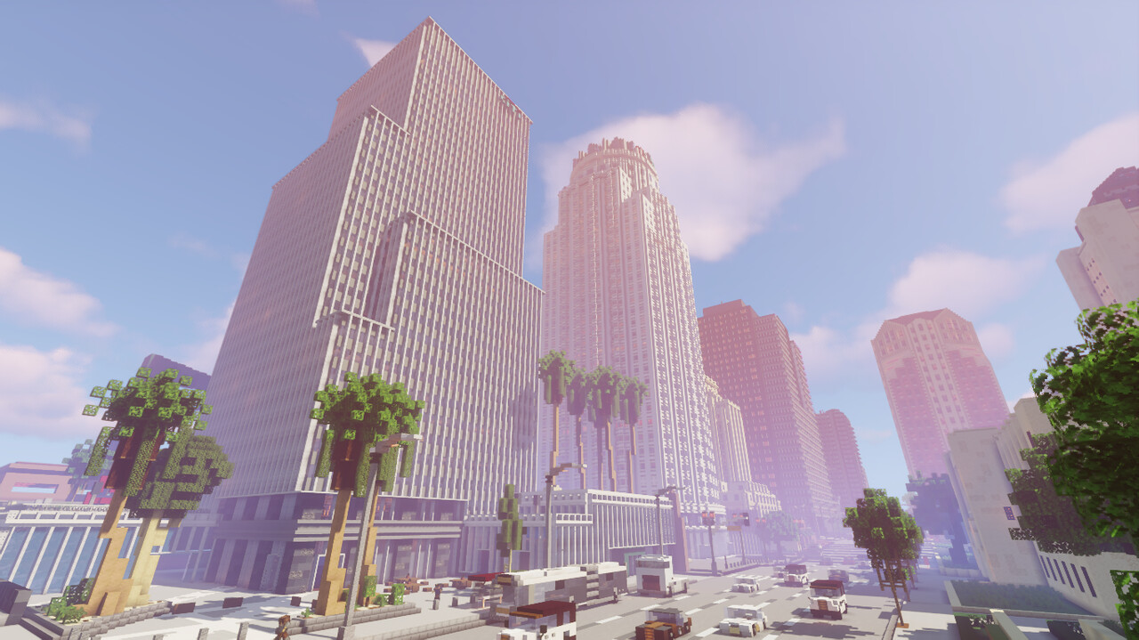 Los Angeles Minecraft Map
