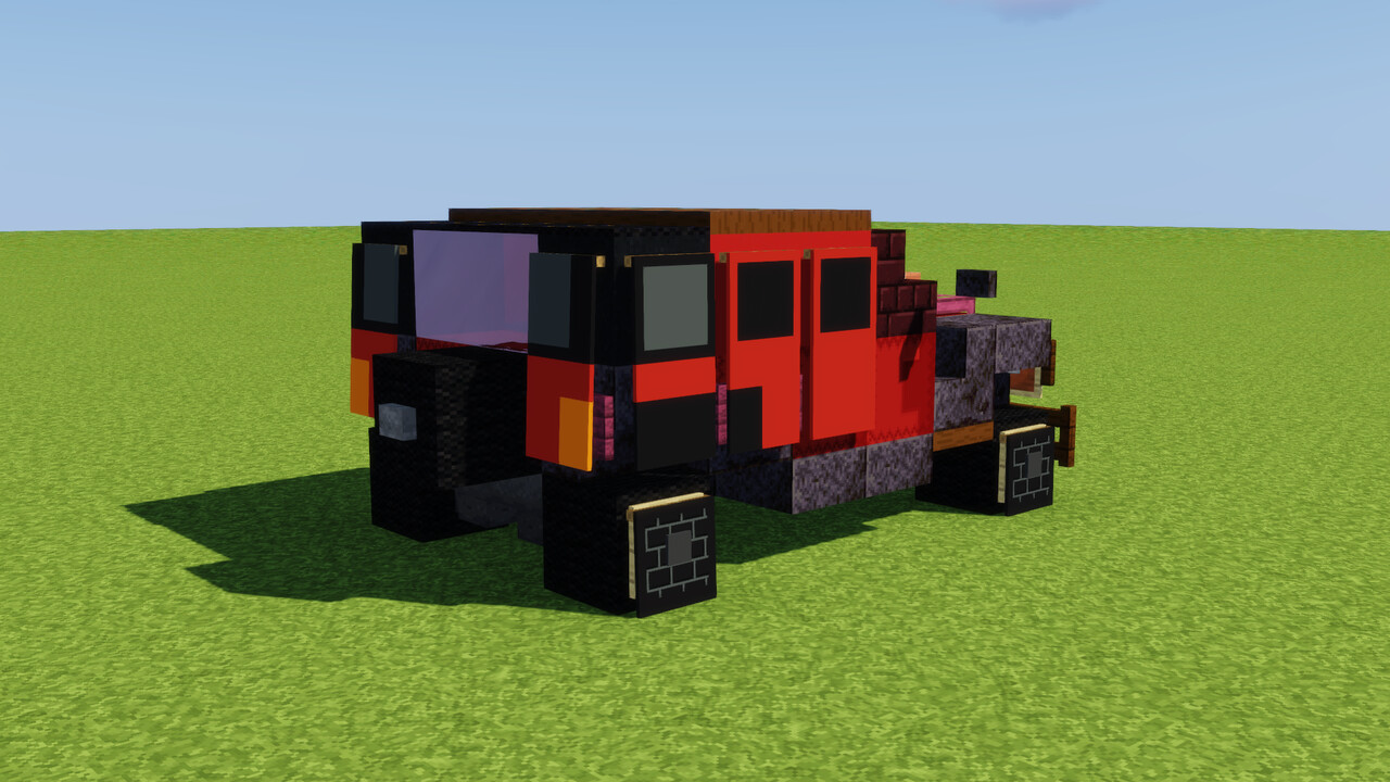 Jeep Wrangler Unlimited Minecraft Map