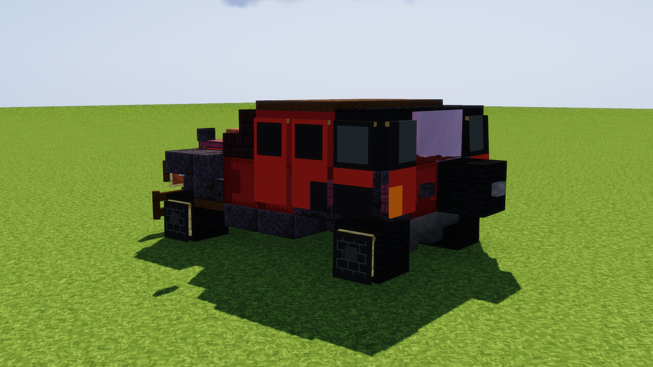 Jeep Wrangler Unlimited Minecraft Map