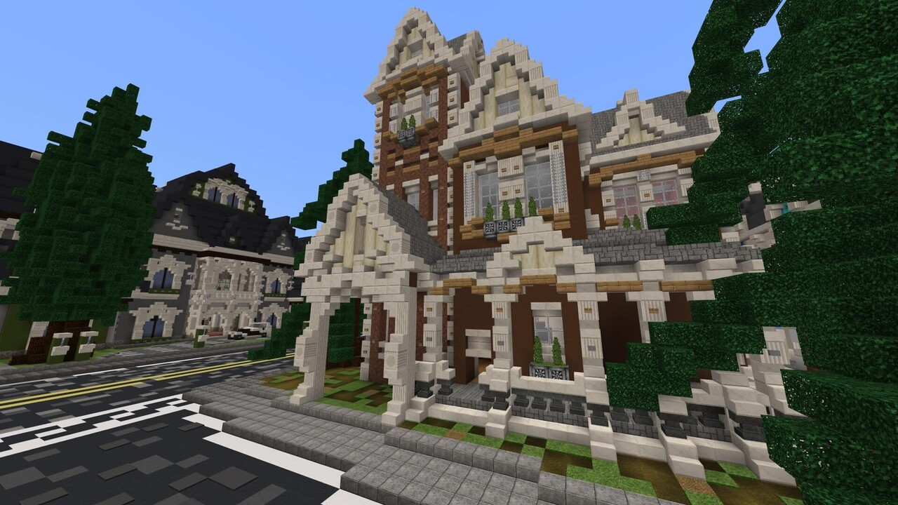 Minecraft Pro Suburban houses Minecraft Map