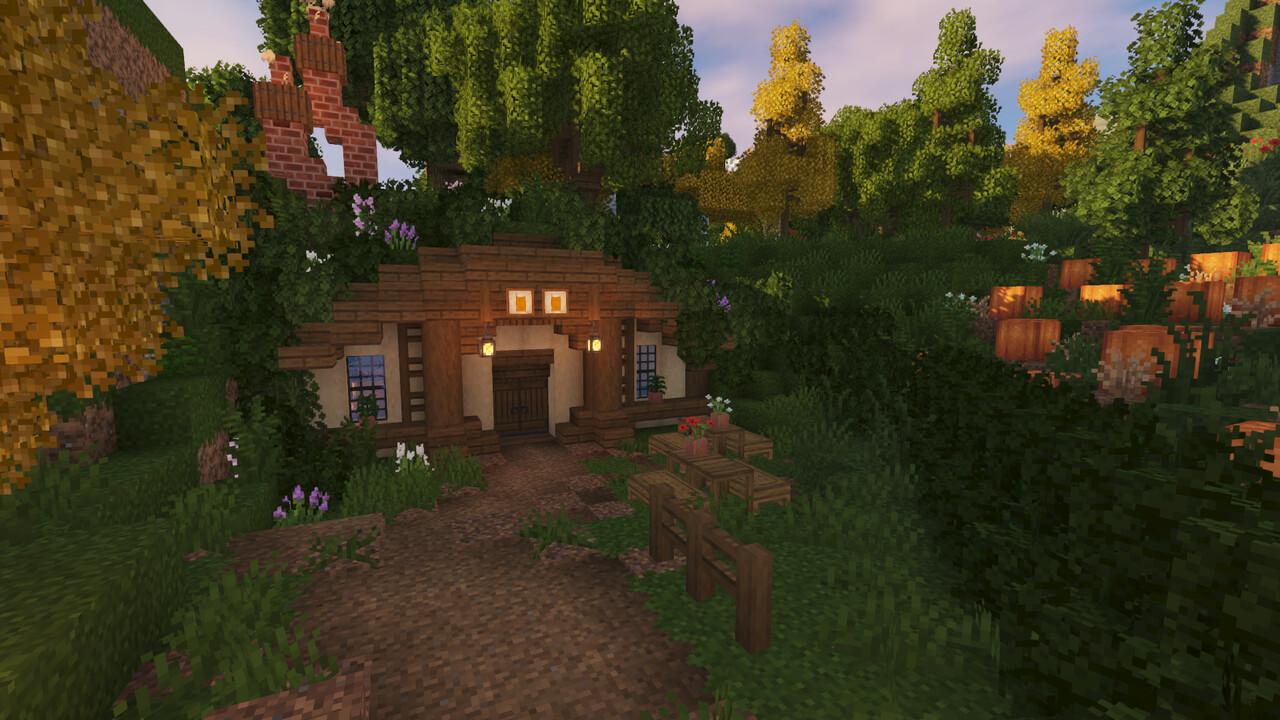Small Hobbit Farming Village Minecraft Map