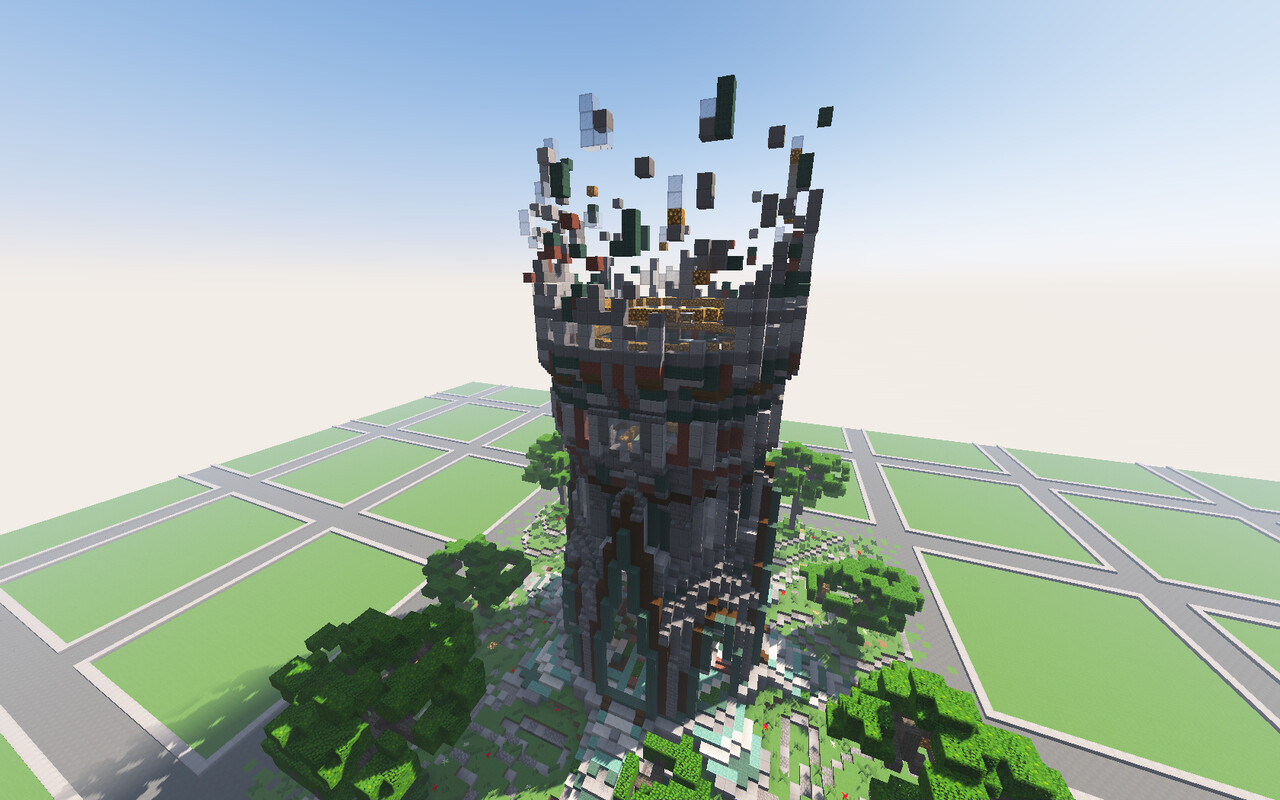 Tower Theme Spawn Minecraft Map