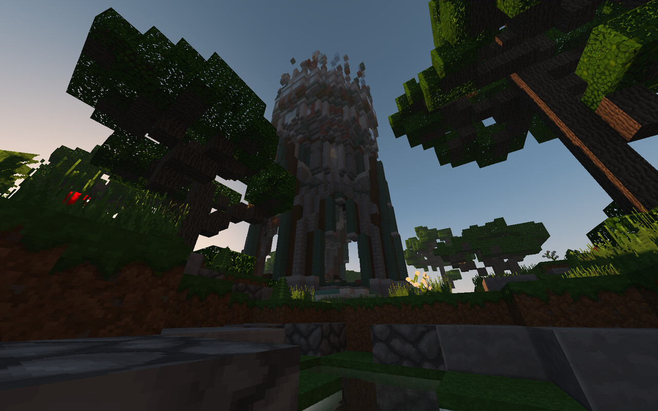 Tower Theme Spawn Minecraft Map