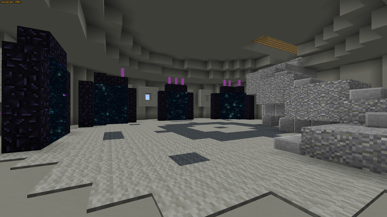 CLOUD SPAWN WITH PORTALS Minecraft Map
