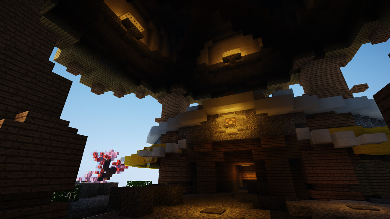 CLOUD SPAWN WITH PORTALS Minecraft Map