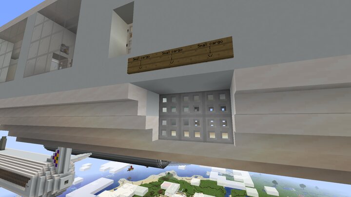 PVP-1 cargo plane Minecraft Map