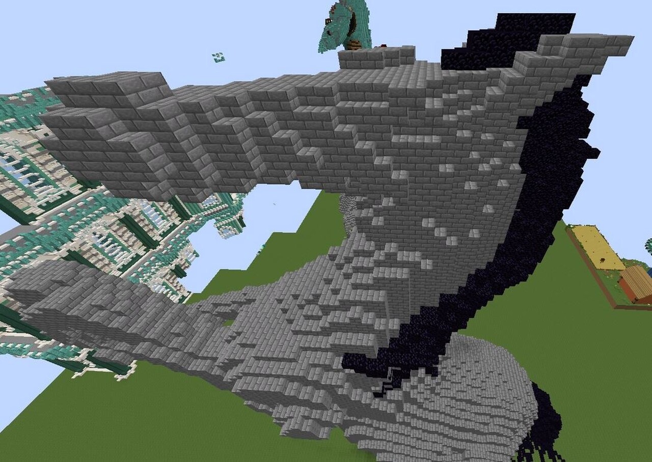 Rearing Horse Statue Minecraft Map