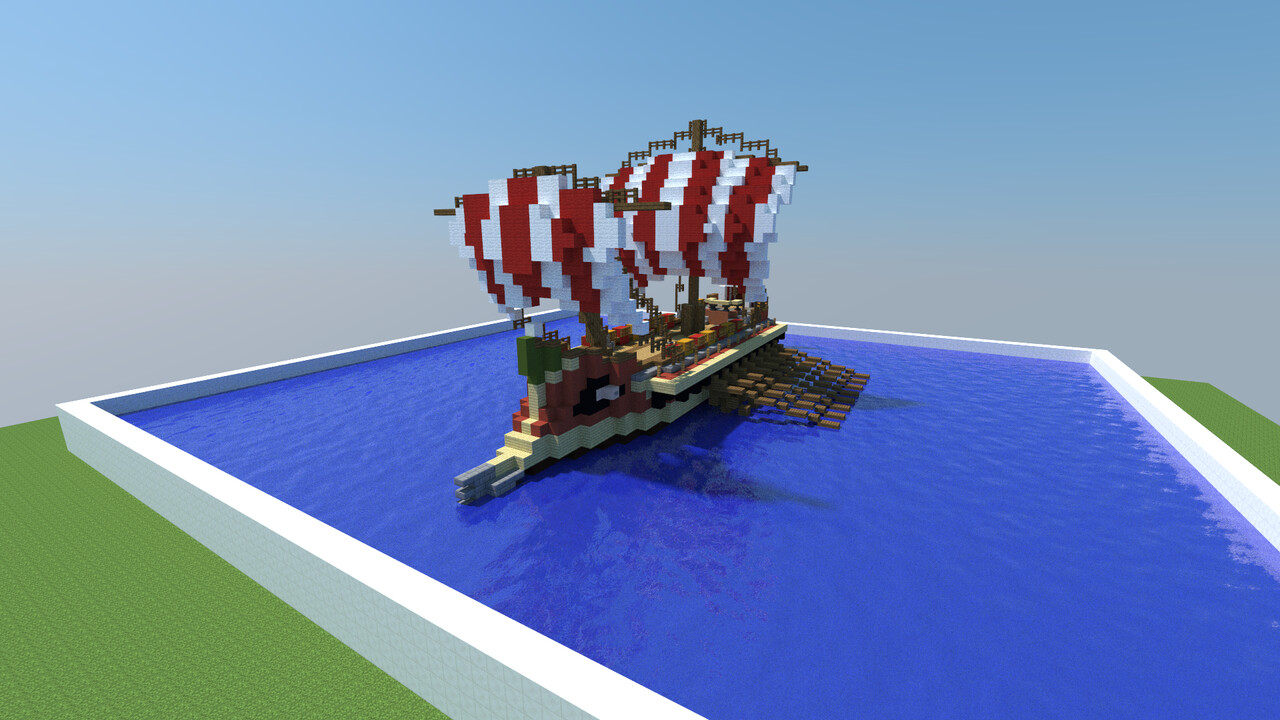 Roman Trireme-Old Minecraft Map