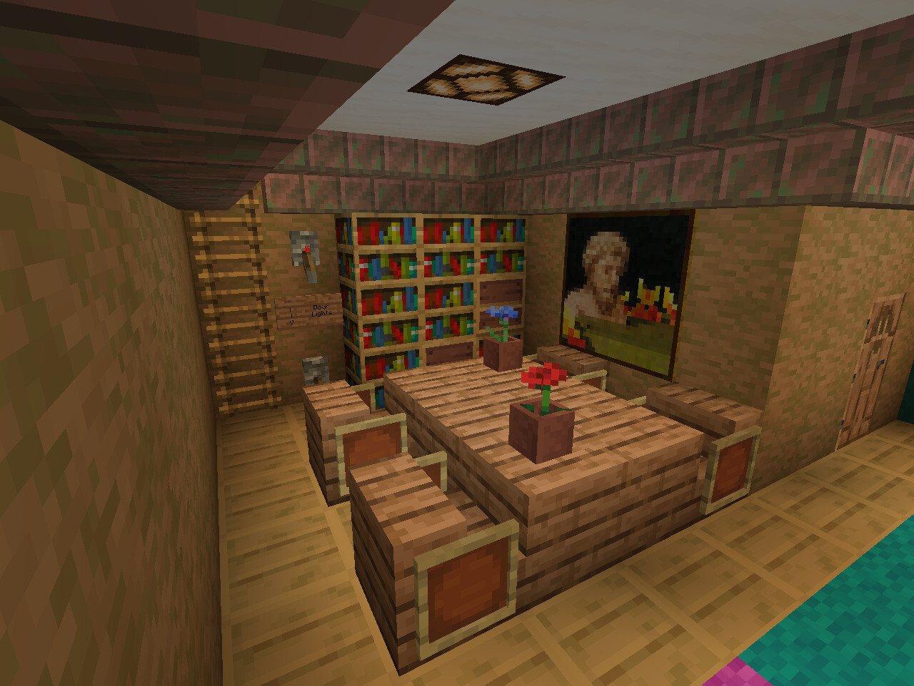 The secret mini-bunker (snapshot 20w46a) Minecraft Map