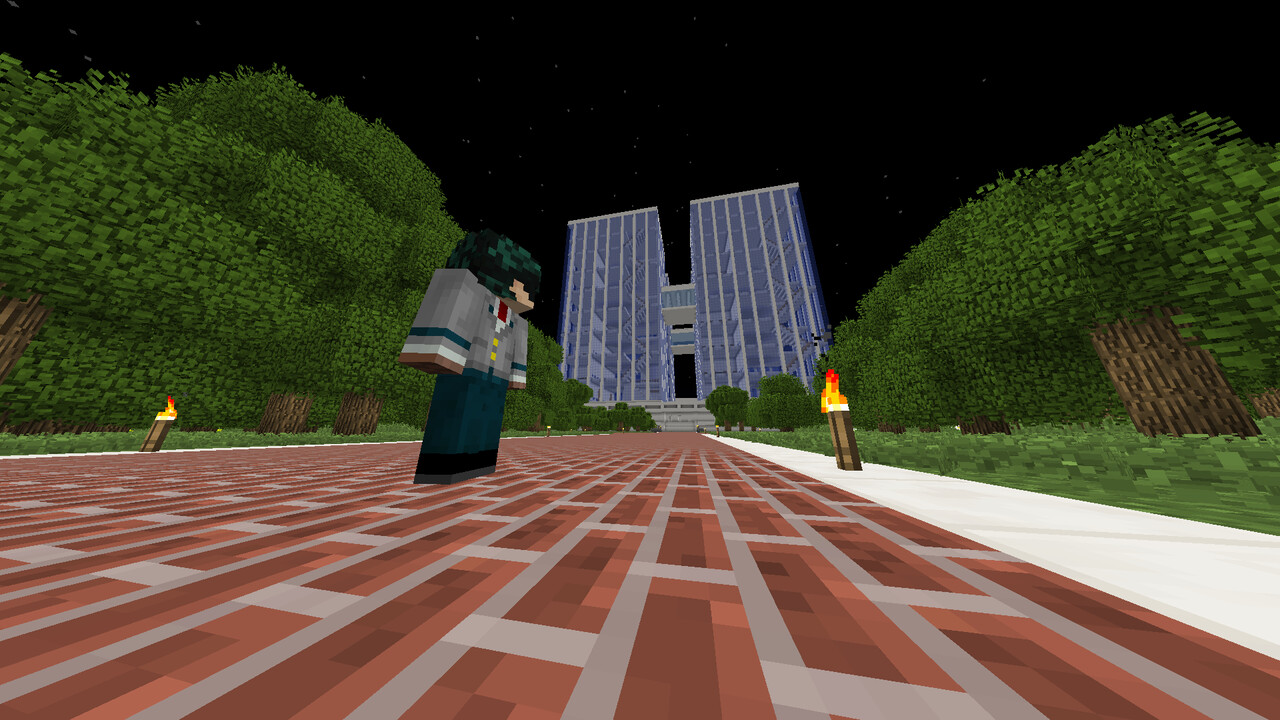blocko no hero minedamia (My hero academia Story map) Minecraft Map