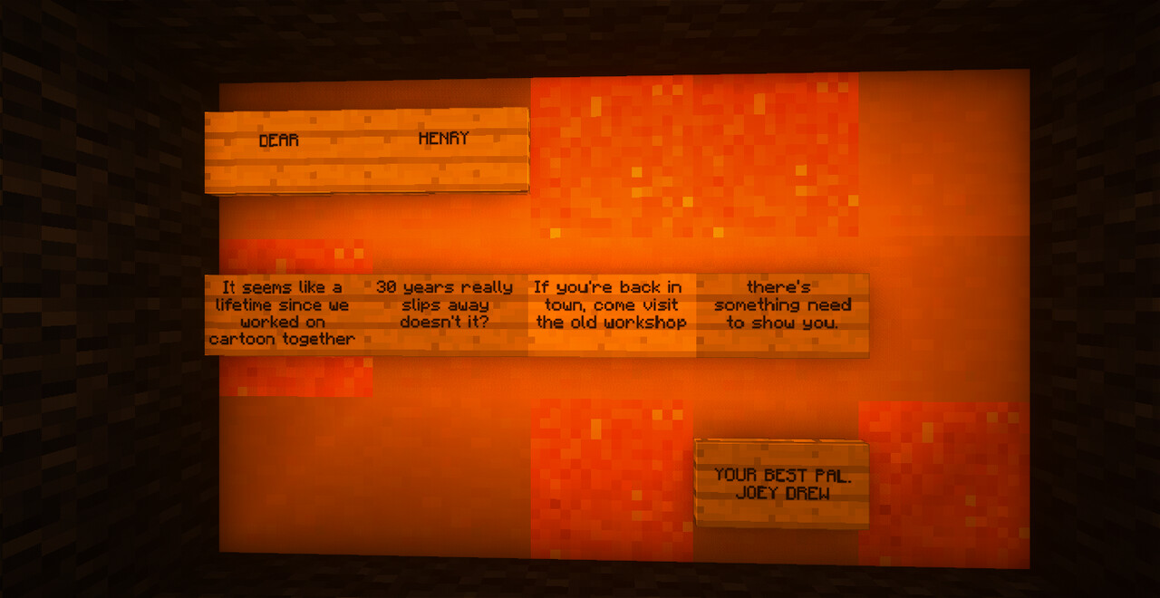 Bendy And The Ink Machine Chapters 1-2 Minecraft Map