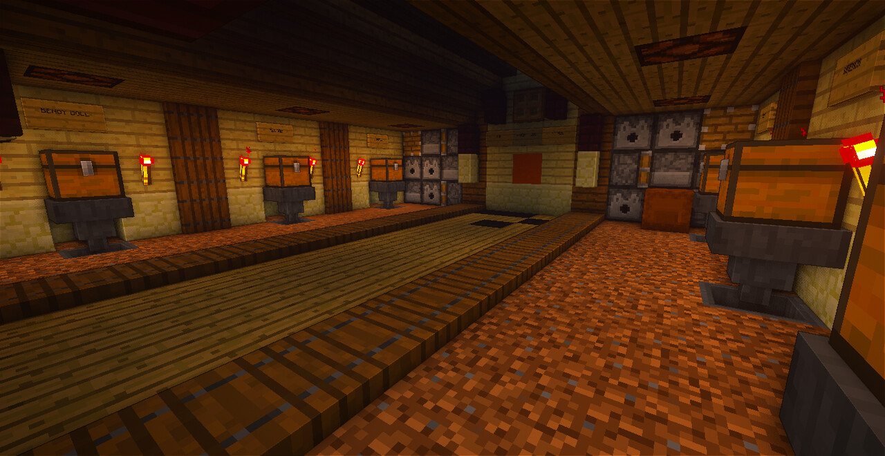 Bendy And The Ink Machine Chapters 1-2 Minecraft Map