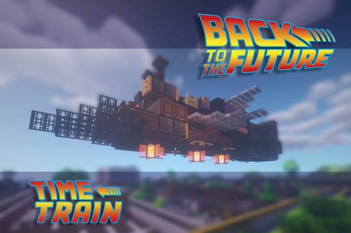 Time Train - Back to the Future Minecraft Map