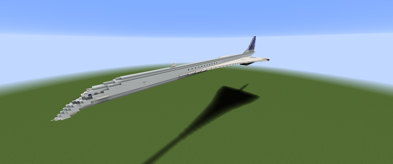 Air France Concorde (Download) Minecraft Map