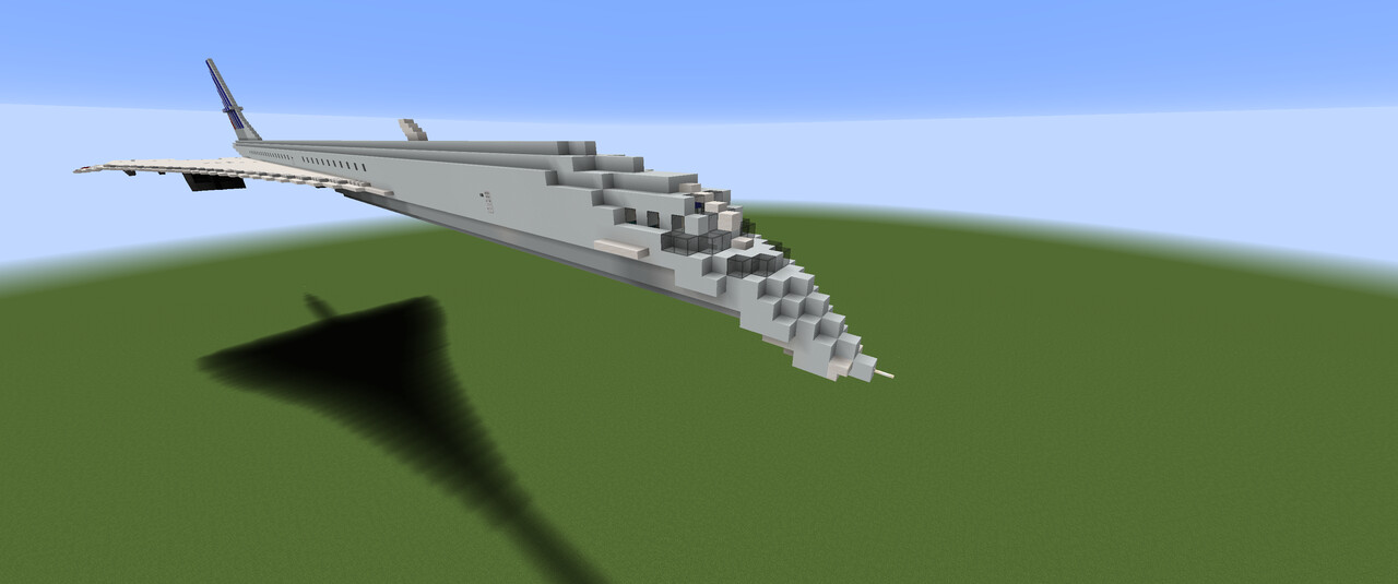 Air France Concorde (Download) Minecraft Map