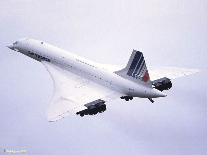 Air France Concorde (Download) Minecraft Map