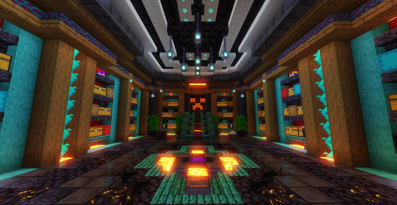 💎 Storage room for Rich 💎 Magazyn Minecraft Map