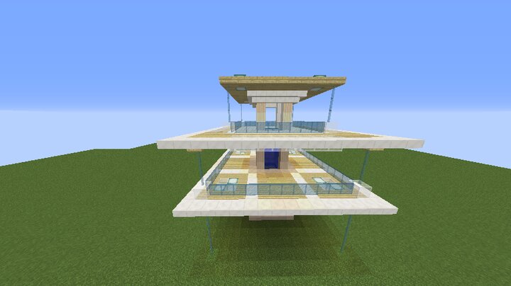 mini templo Minecraft Map