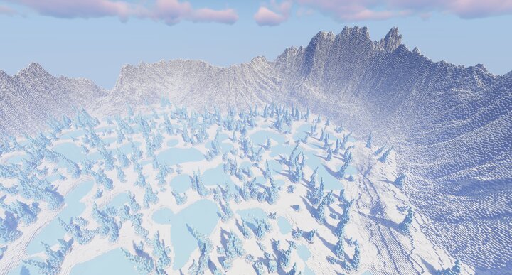 Ice Spike Valley - Project Aragon - By Northling64 Minecraft Map