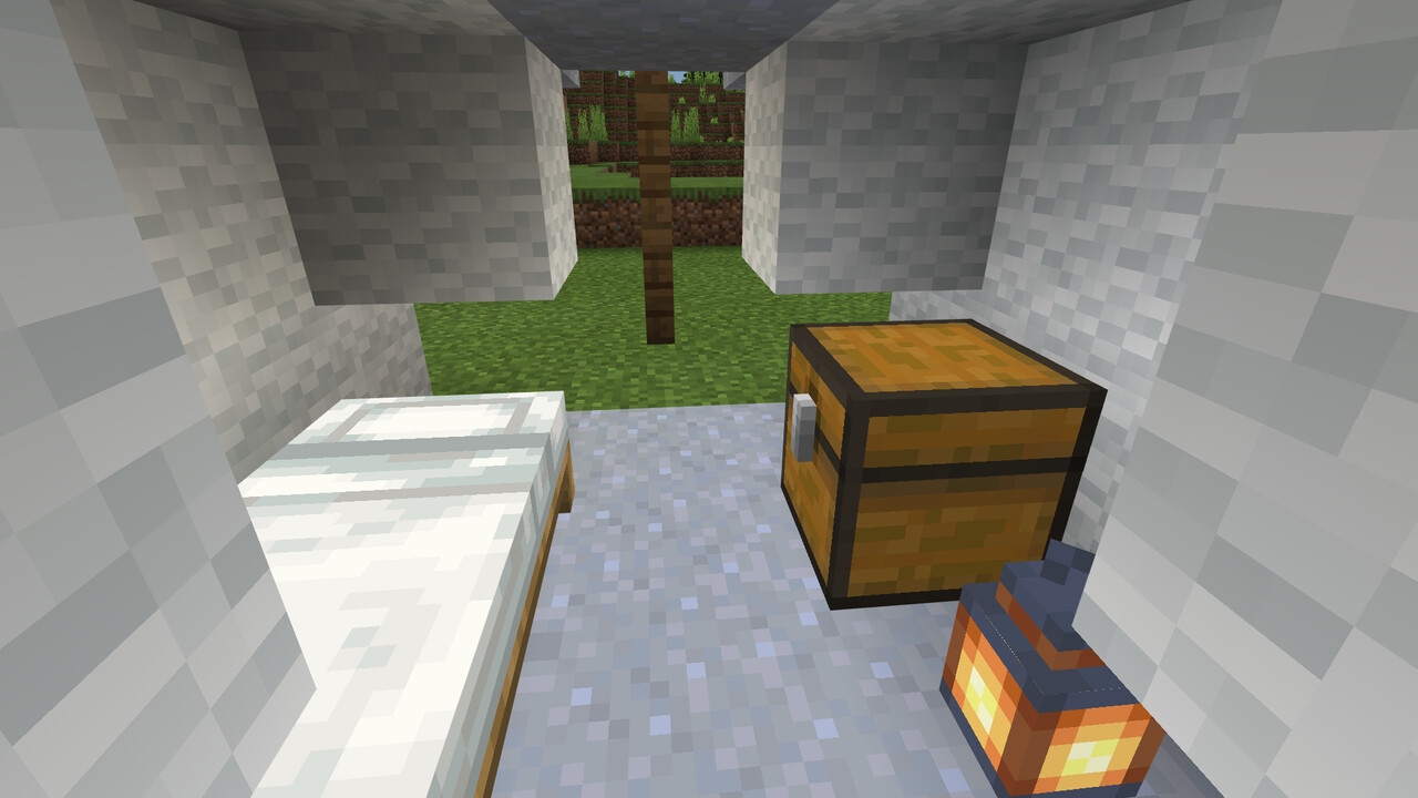 Simple Tent + Simple Campsite Minecraft Map