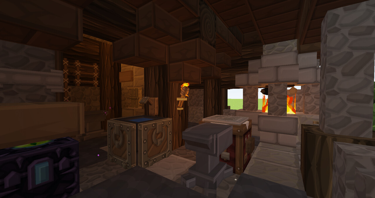Small Blacksmith Minecraft Map