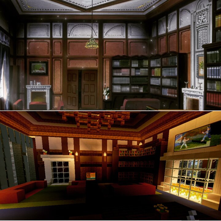 The Phantomhive manor [Black Butler] Minecraft Map