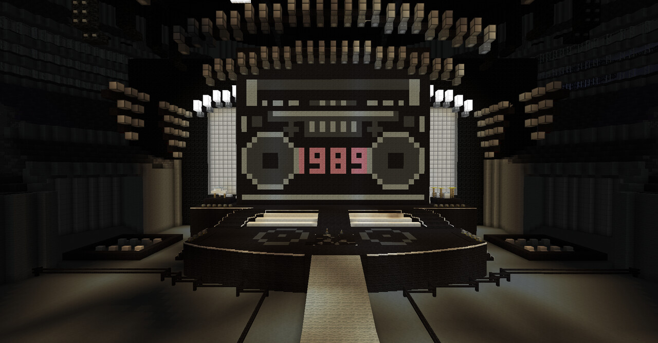 The 1989 World Tour (Taylor Swift) (Mods 1.7.10) (Re-build) Minecraft Map