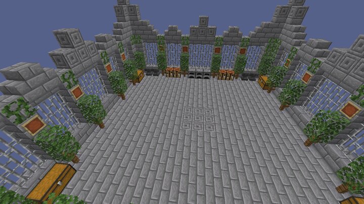 lucky block race & pvp map Minecraft Map