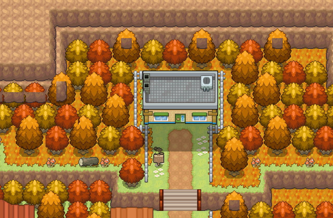 Rochfale Town - Pokemon Uranium Minecraft Map