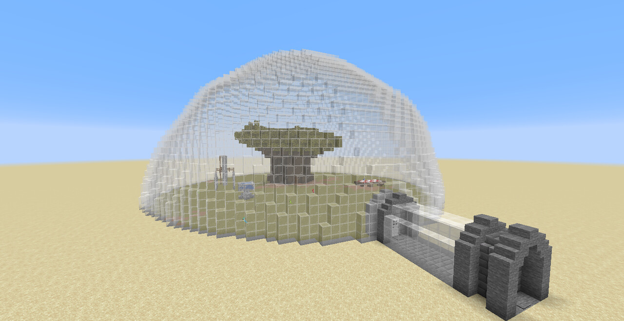 Sandy's Treedome Minecraft Map