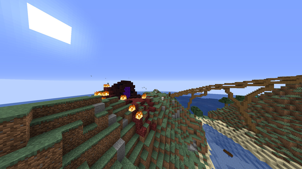 IceRice's r/Teenagers Minecraft OverWorld/Nether Hub Submission ...
