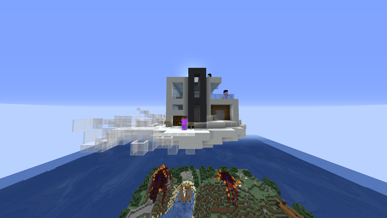 IceRice's r/Teenagers Minecraft OverWorld/Nether Hub Submission ...