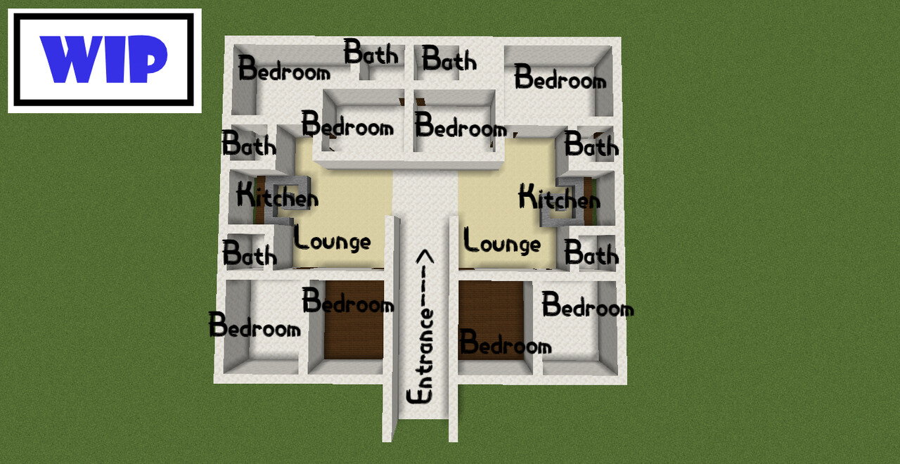 Modern-Home with Schematics Minecraft Map