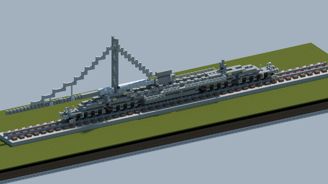 WW1 "The Paris gun" [With download] Minecraft Map