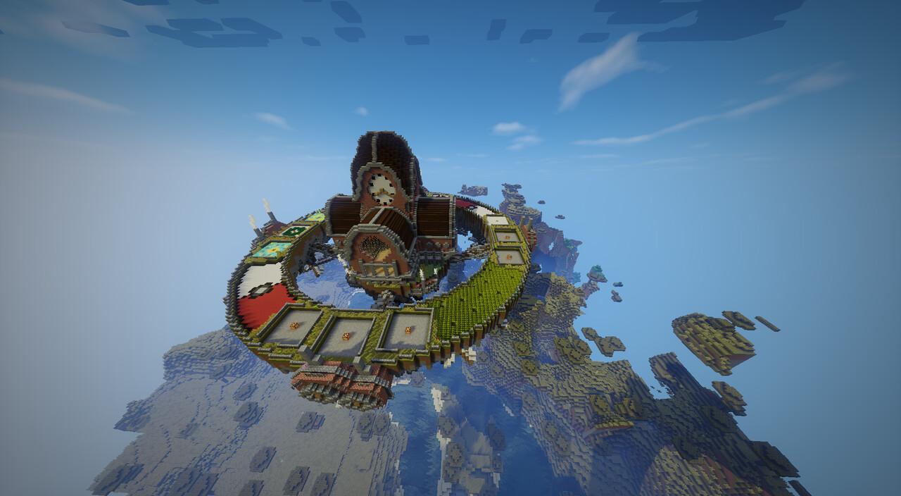 Clock Tower Islands Minecraft Map