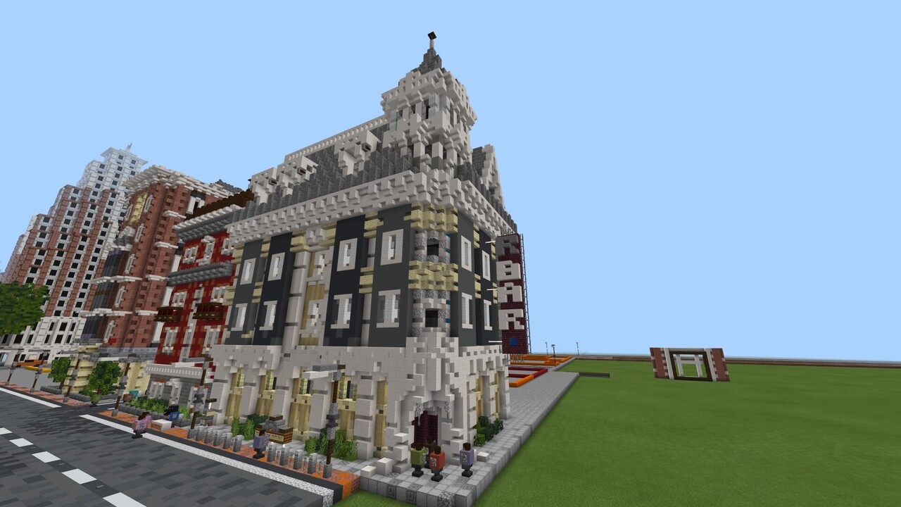 European Townhouses in World of Atria - 1 Minecraft Map