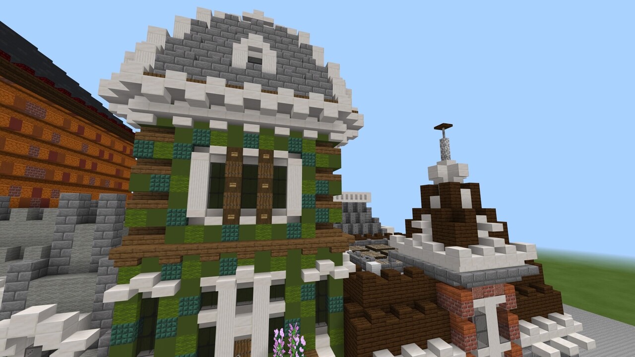 European Townhouses in World of Atria - 1 Minecraft Map