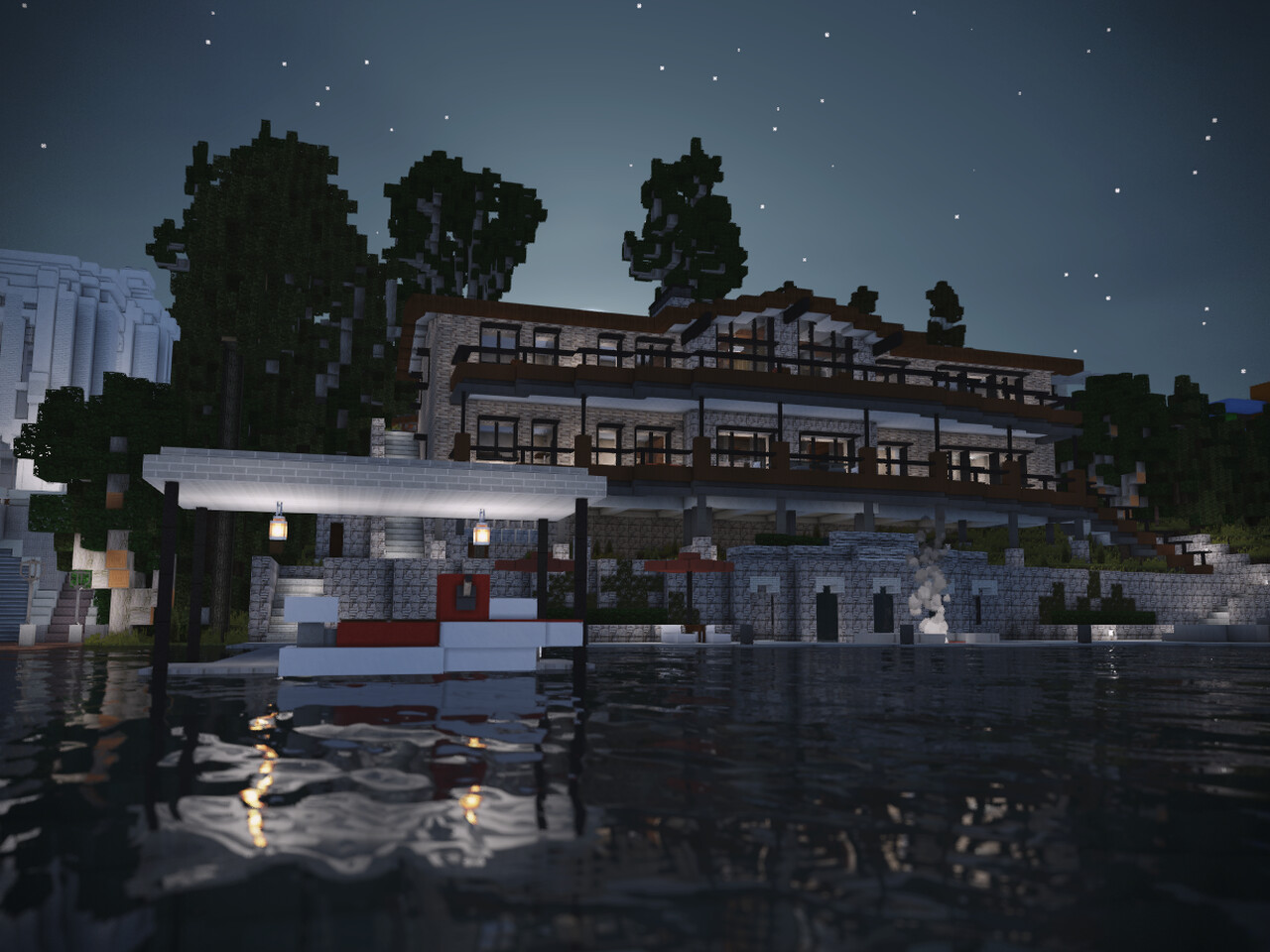 51 Kensington Shores - MCM Lake House [BPS] Minecraft Map