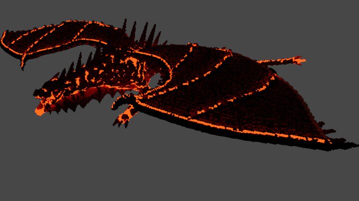 European fire dragon Minecraft Map