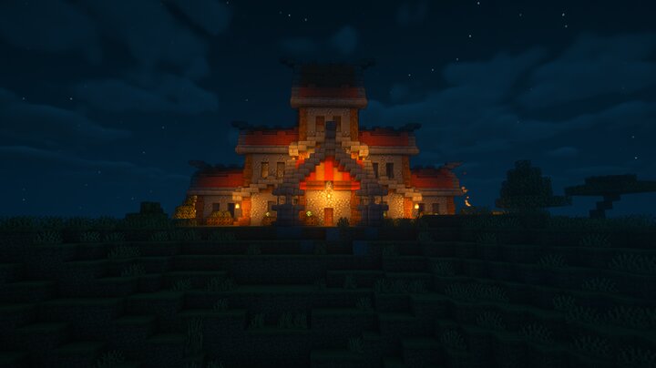 SMALL RUSTIC MANSION!! Minecraft Map