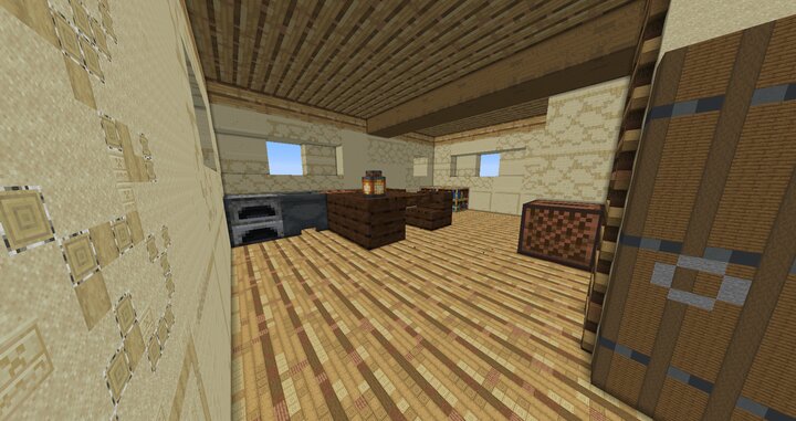 Mega Desert Home Minecraft Map