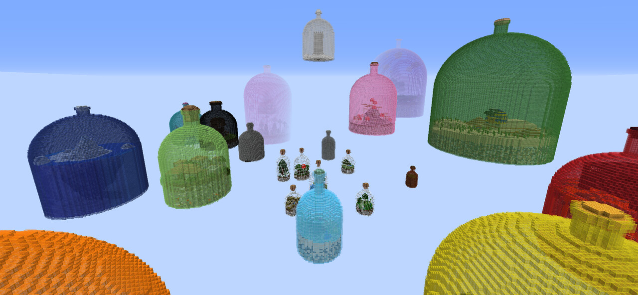 [CTM-Skyblock Map] Bottle World Minecraft Map