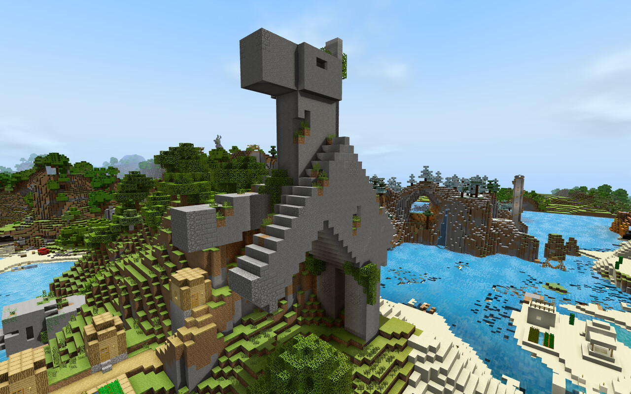 minecraft PS3 Tutorial World (converted to bedrock) Minecraft Map