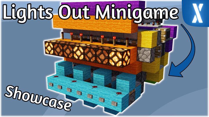 Minecraft Lights Out Minigame | Showcase + Tutorial Minecraft Map
