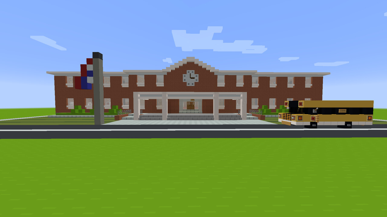 L.A. High School U.S.A (Minecraft) Minecraft Map