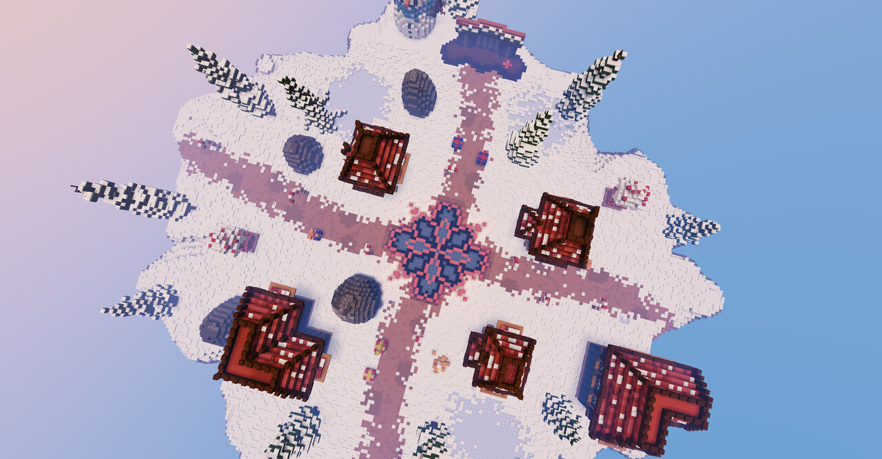 Bedwars spawn idea Minecraft Map