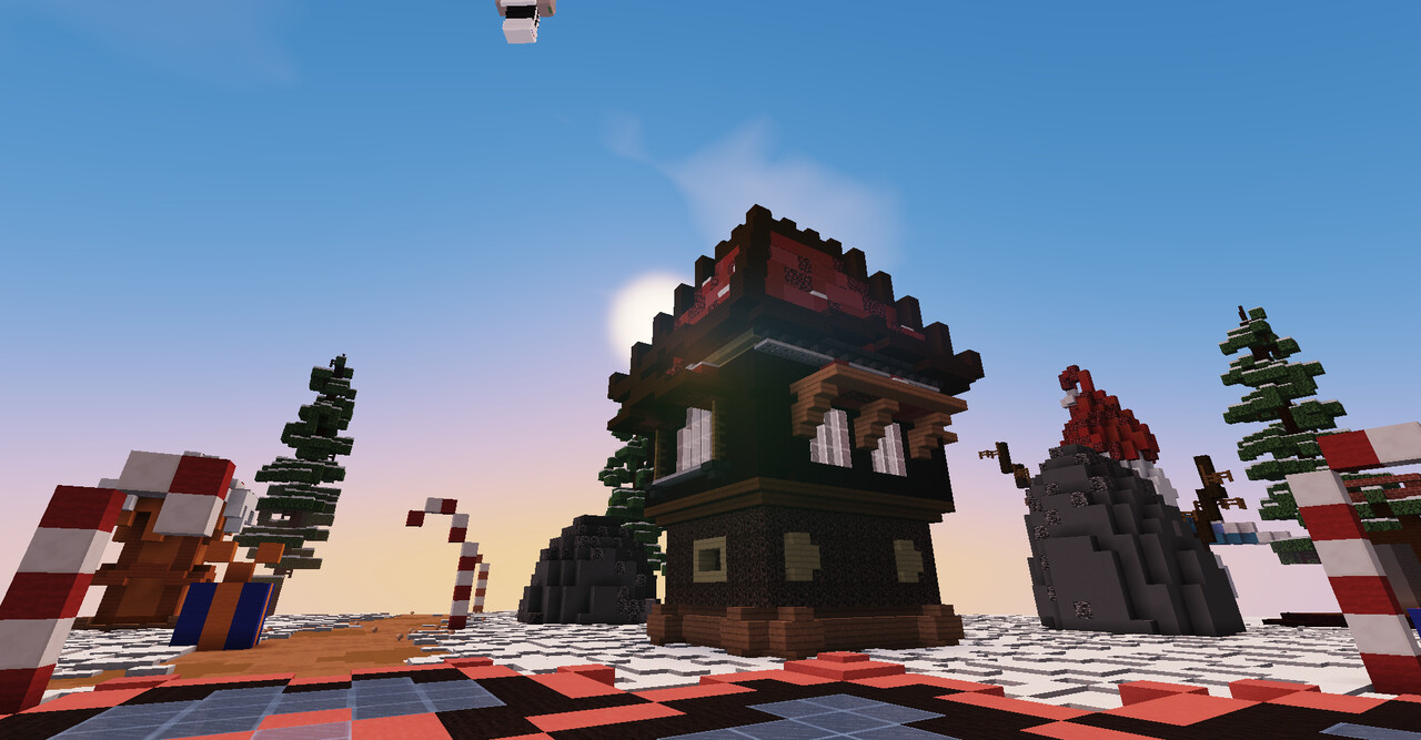 Bedwars spawn idea Minecraft Map