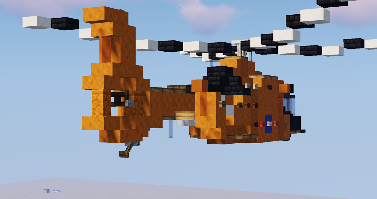 Eurocopter MH-65 Dolphin Minecraft Map