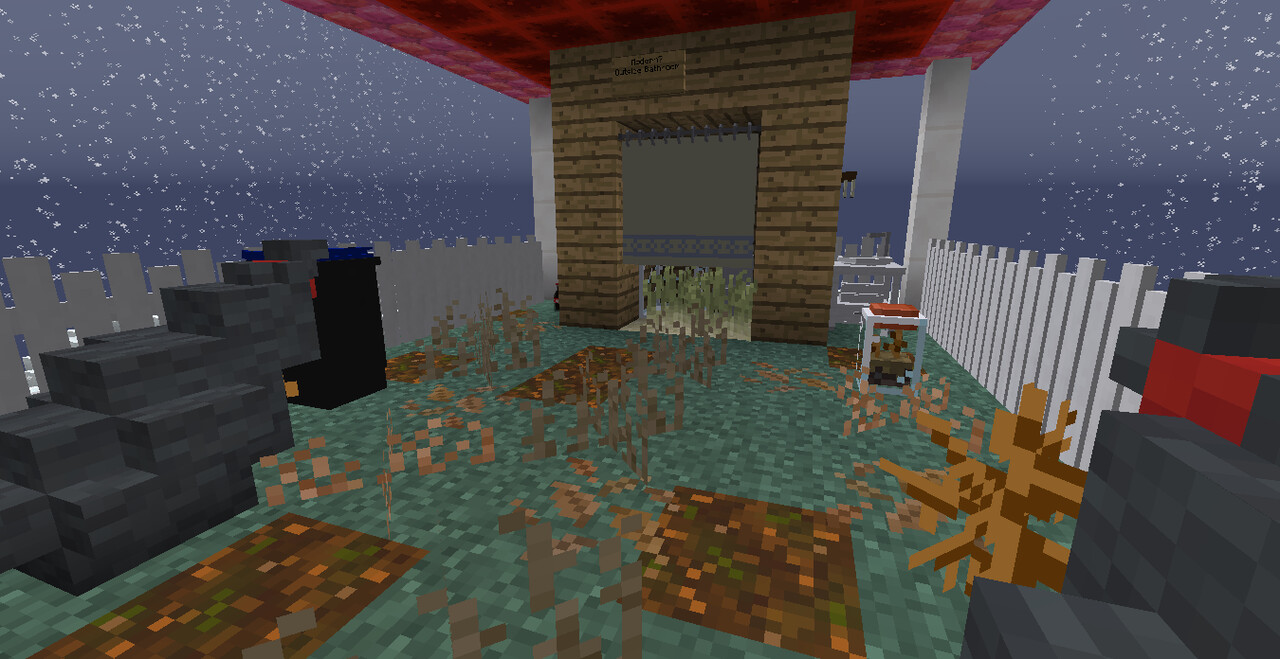 Spinning Wheel to decide the Fate of my House! Minecraft Map