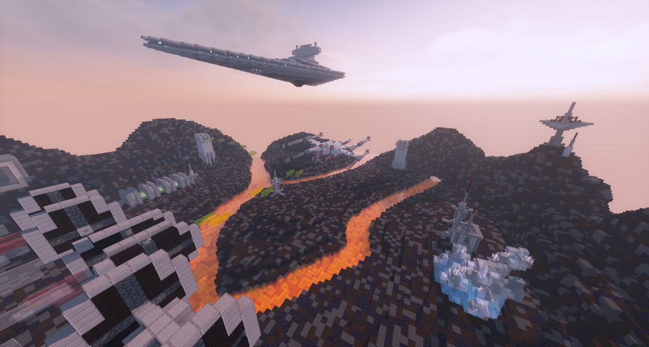 Imperial II Class Star Destroyer Minecraft Map